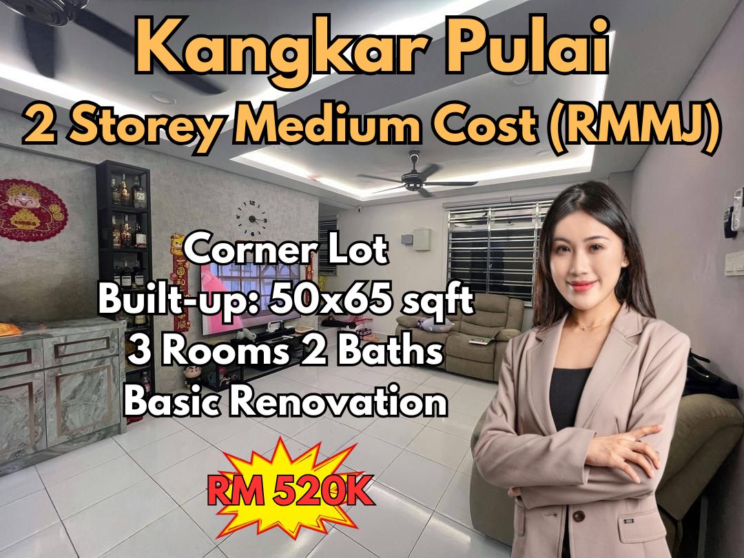 Jalan Persiaran Laman Indah Kangkar Pulai Double Storey Medium Cost (RMMJ) Corner Lot - Cady ...