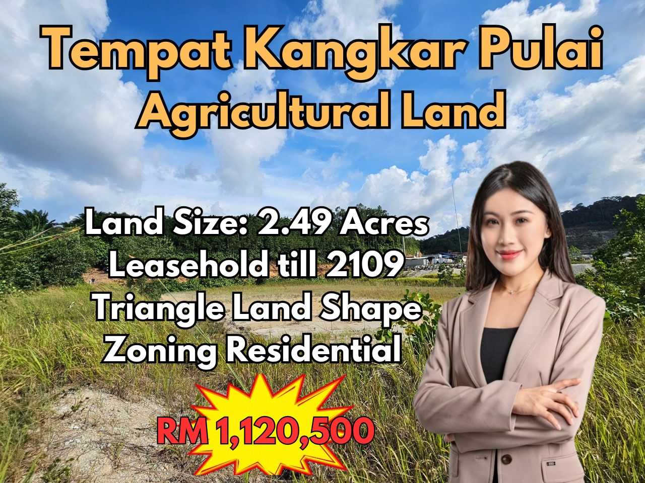Daerah Kulai, Mukim Senai Kulai, Tempat Kangkar Pulai Agricultural Land ...