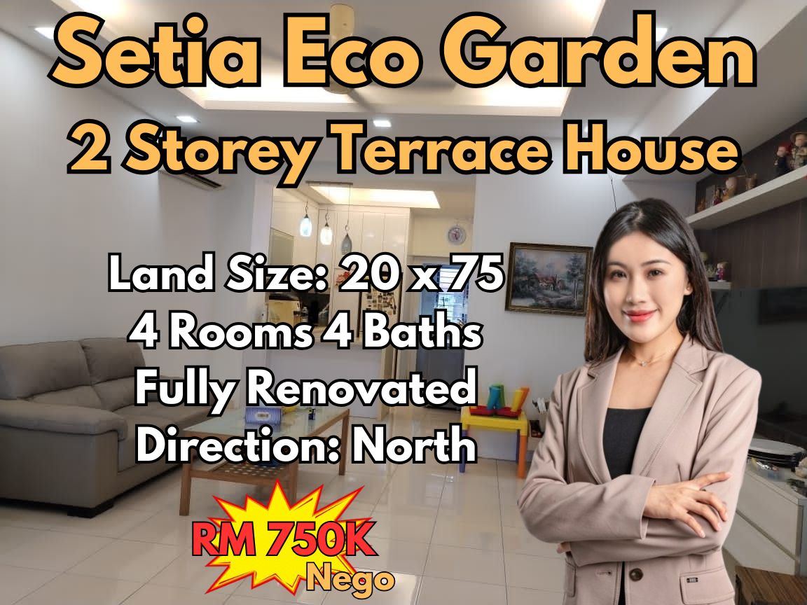 Setia Eco Garden Jalan Laman Setia 5/XX Double Storey Terrace House ...
