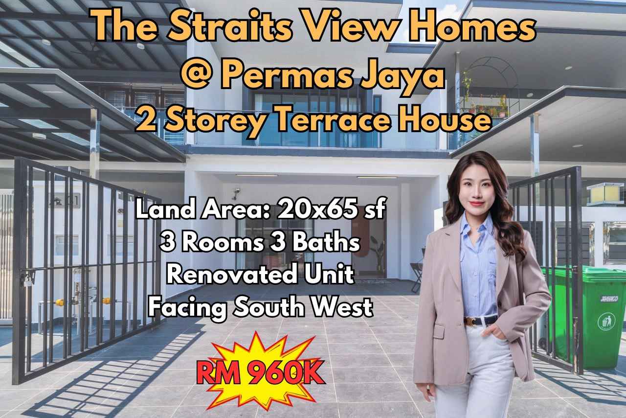 The Straits View Homes @ Permas Jaya Double Storey Terrace House - Cady ...