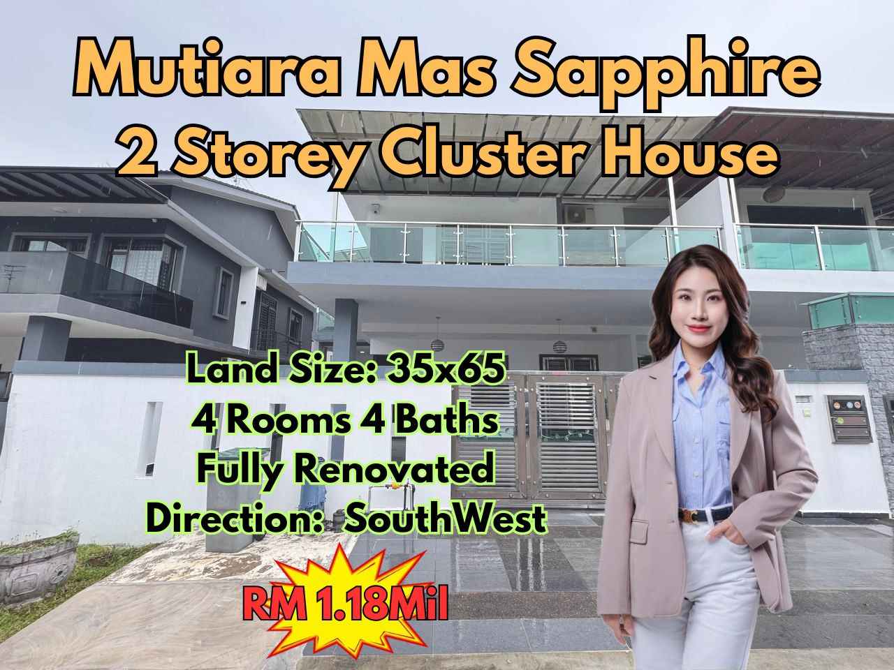 Mutiara Mas Sapphire Jalan Mutiara Mas 3/X Taman Mutiara Rini Double ...